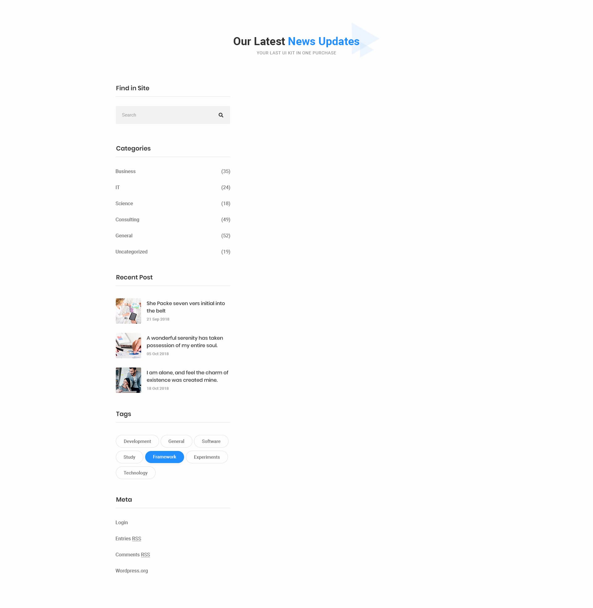 10 طرح بلاگ و ویجت پست برای web-ui kit | پی‌پی‌تی المنت| ابزارهای طراحی ...